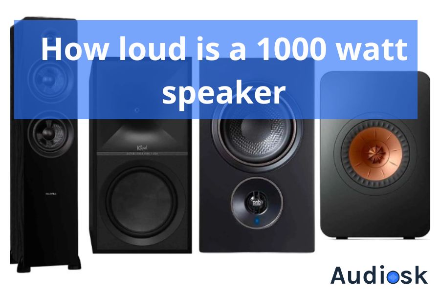 How Loud Is A 1000 Watt Speaker: What You Need To Know